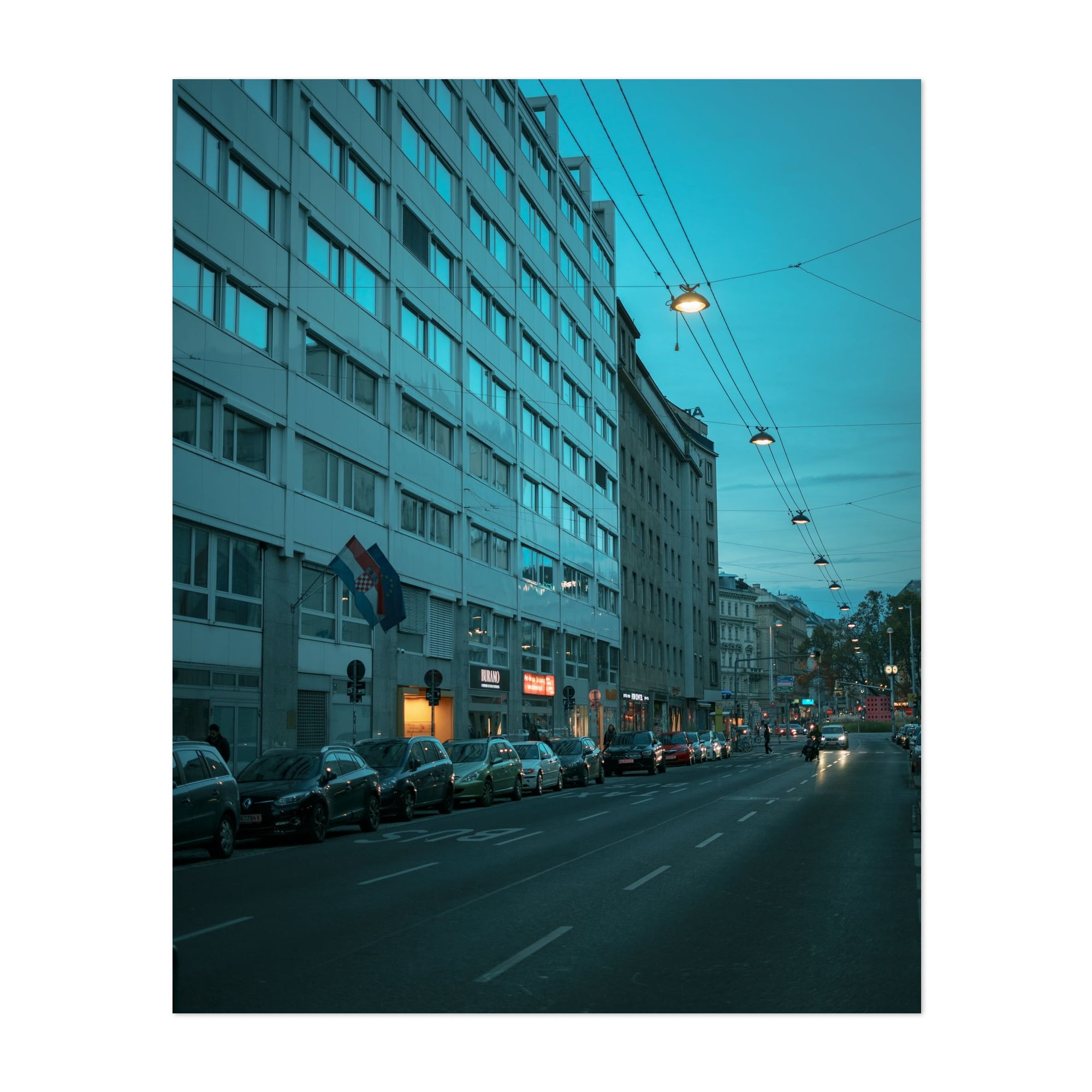 Night on Margaretenstraße, Vienna 02 - Vienna Austria Photography ...