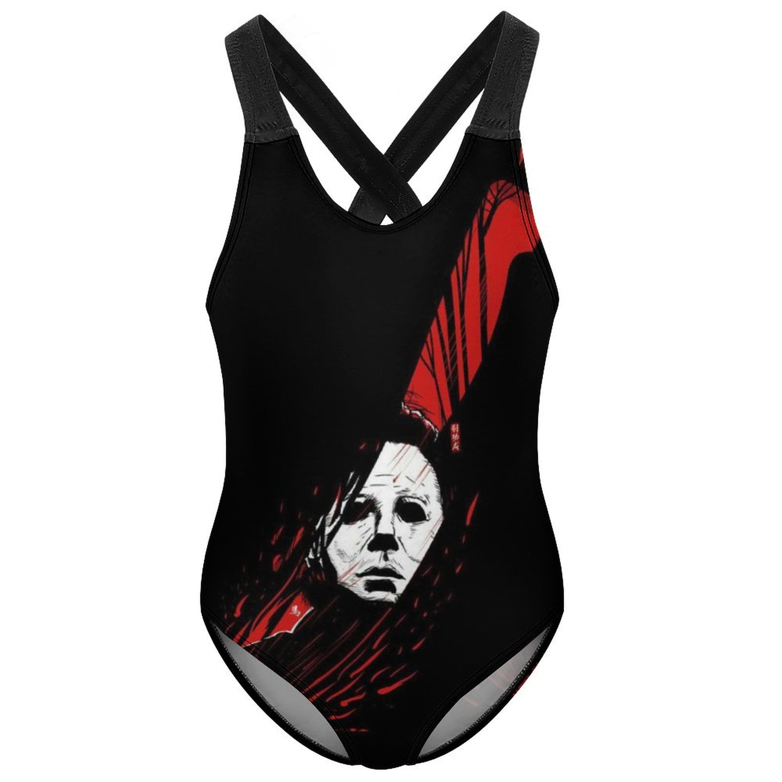 Night Michael Myers Girl's One-piece Swimsuit Summer Children's Beach ...