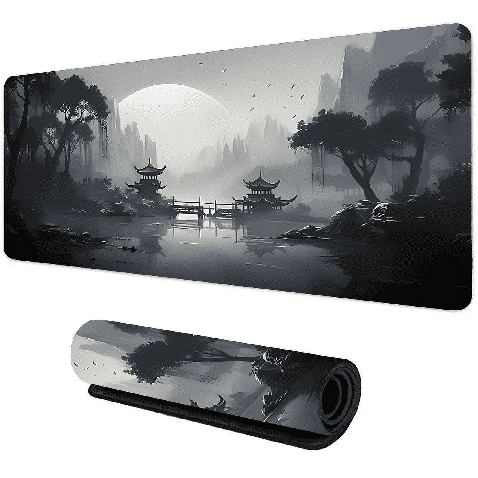 Night Moonlight large cool mouse pad laptop non-slip esports office ...