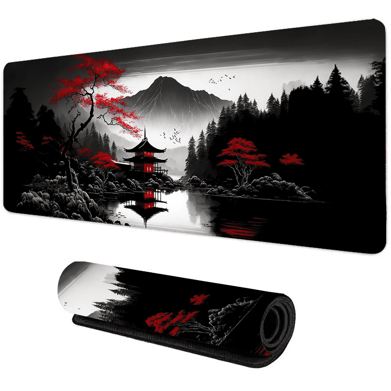 Night Moonlight large cool mouse pad laptop non-slip esports office ...