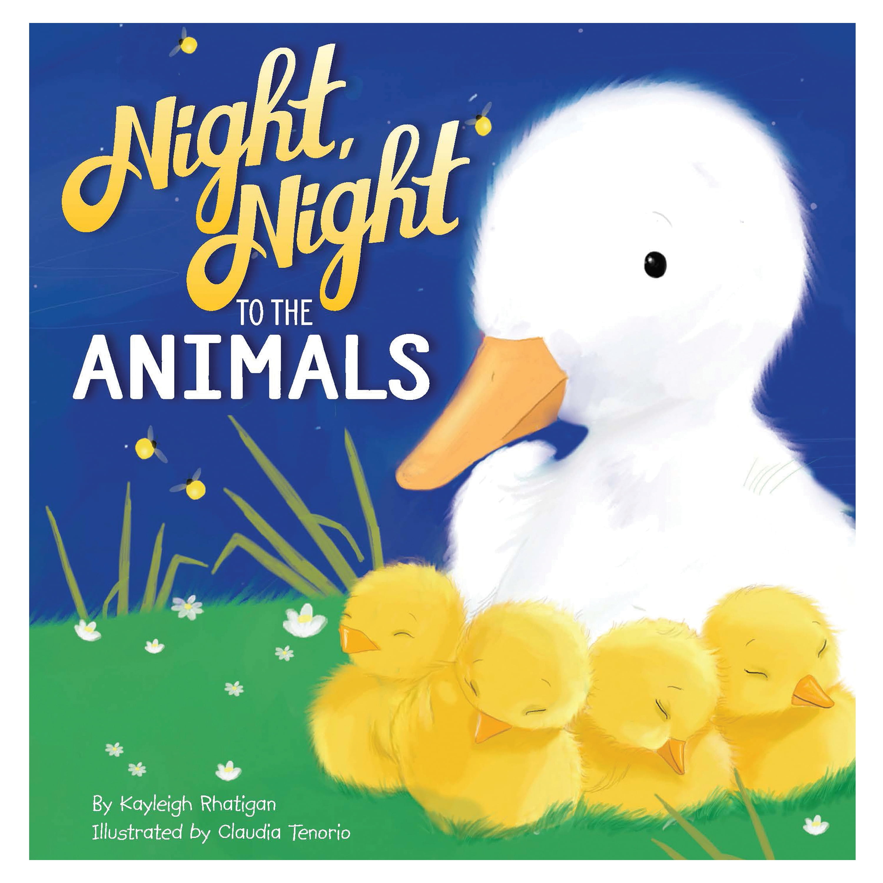 Night, Night to the Animals - Bedtime Animals (Board Book) - Walmart.com