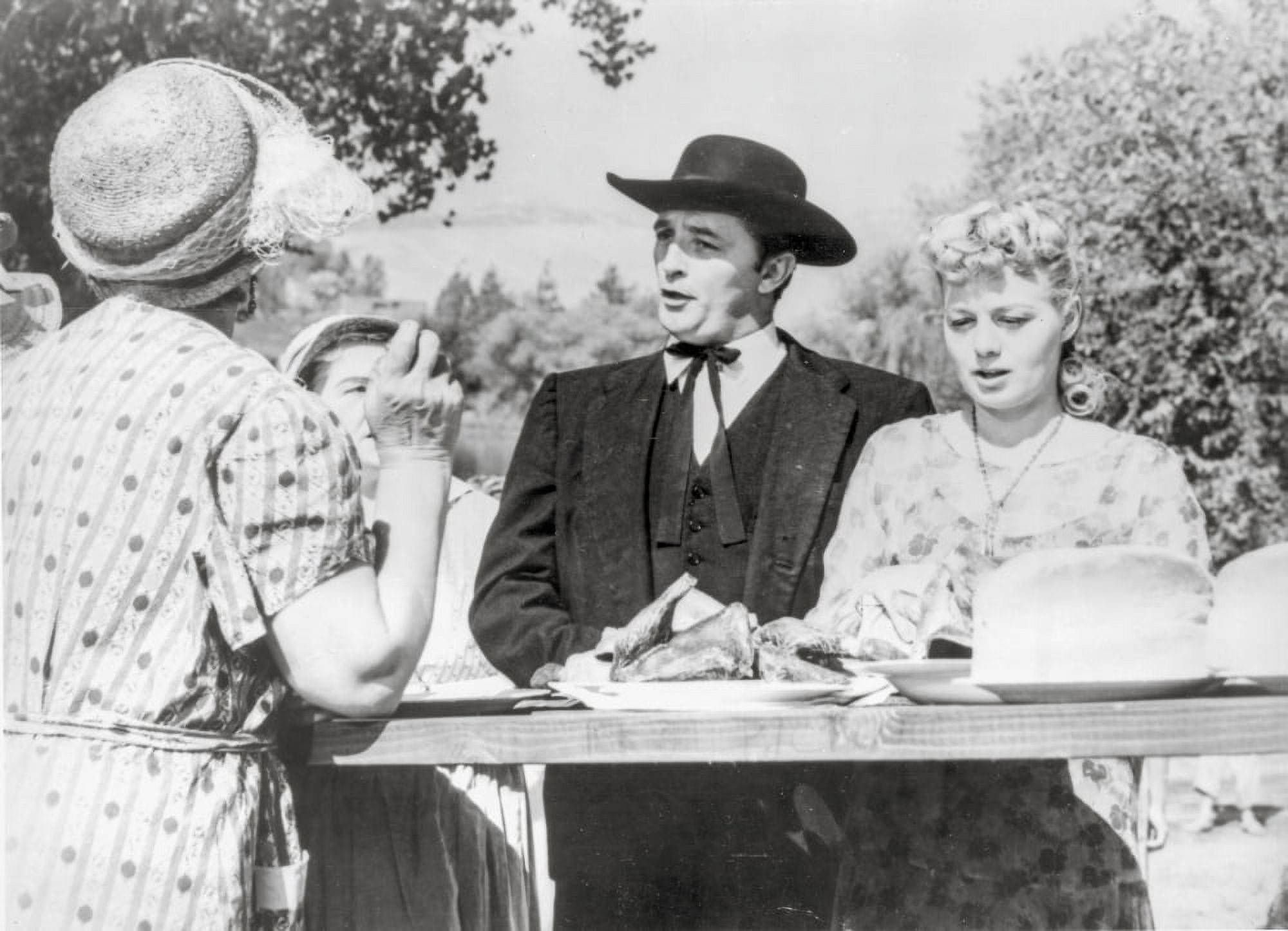 Night Of The Hunter Eating Scene in Black and White Photo Print (8 x 10 ...