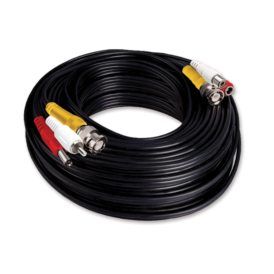 Night Owl 100 ft. In-Wall Rated Video/Power/Audio Extension Cable with ...
