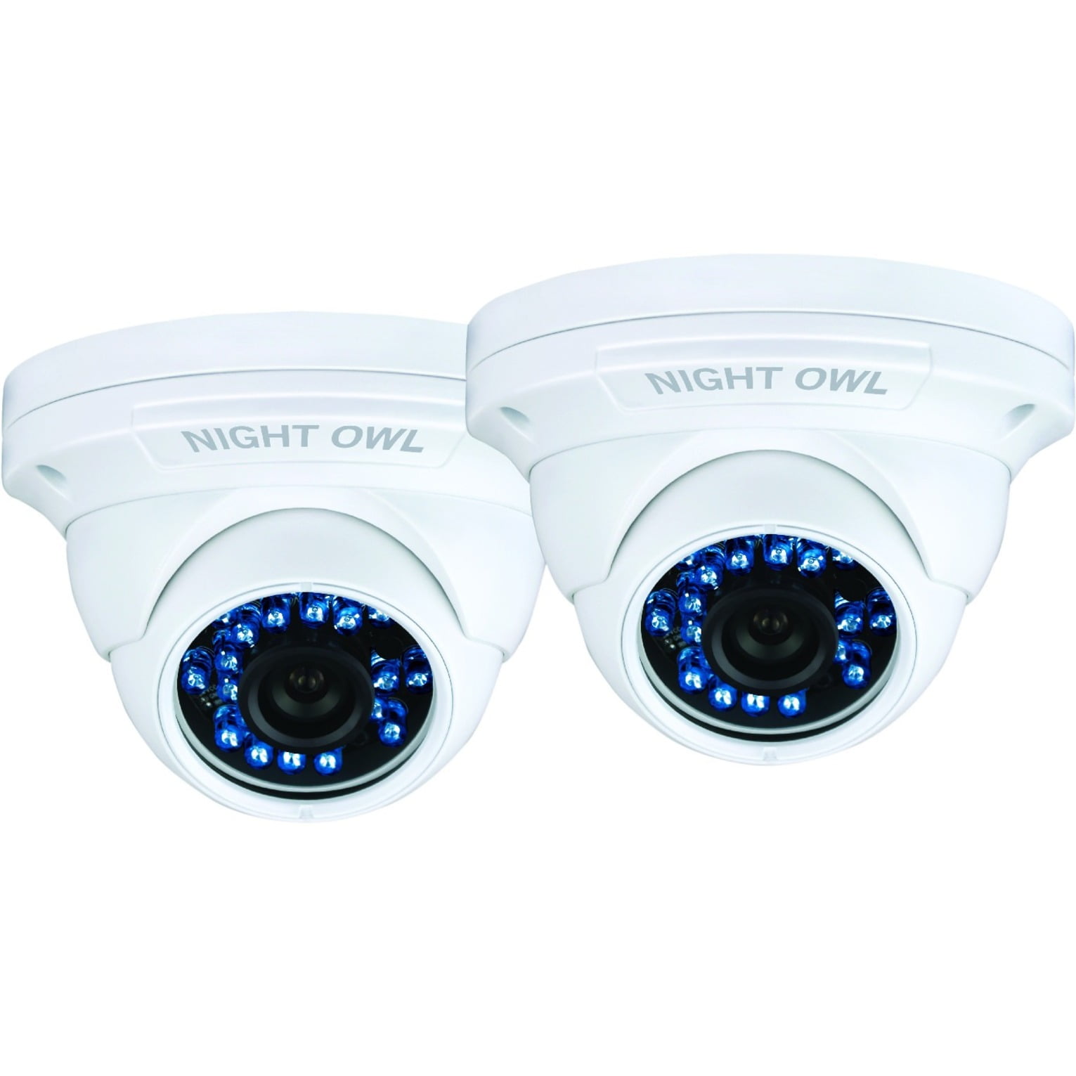 Night Owl CAM-2PK-DM924 1 Megapixel Surveillance Camera, 2 Pack, Dome ...