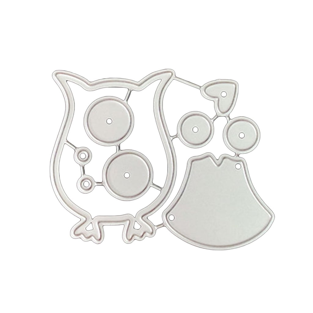 Night Owls Cutting Die Template for Creative Little Embossing Cutting ...