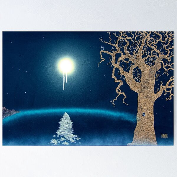 Night Owls Poster Wall Art, Modern Wall Decor For Living Room Bedroom ...