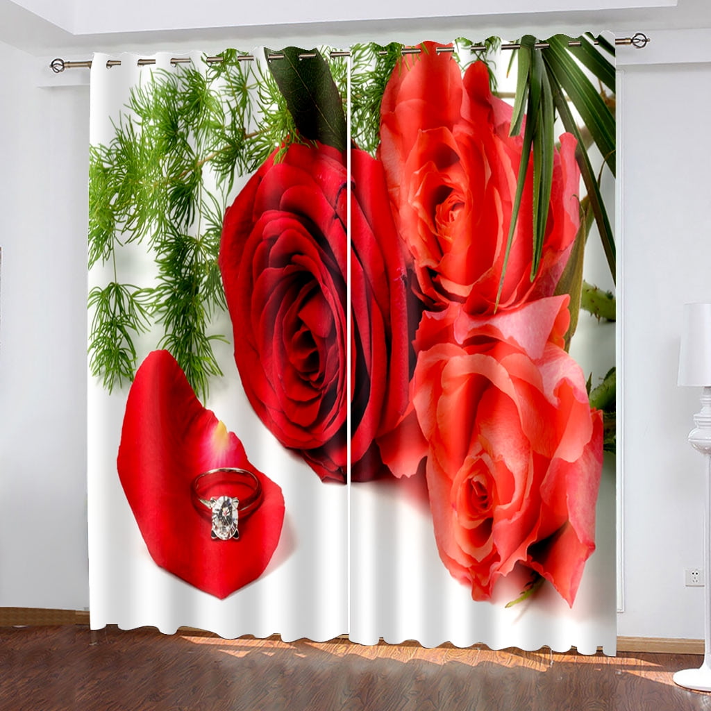 Night Purple Starry Sky Moon Curtain Living Room Aurora Curtain Bedroom ...