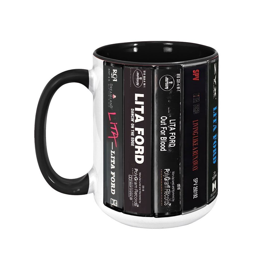 Night Ranger Albums Cassette Retro Collection Accent Mug Drinking ...