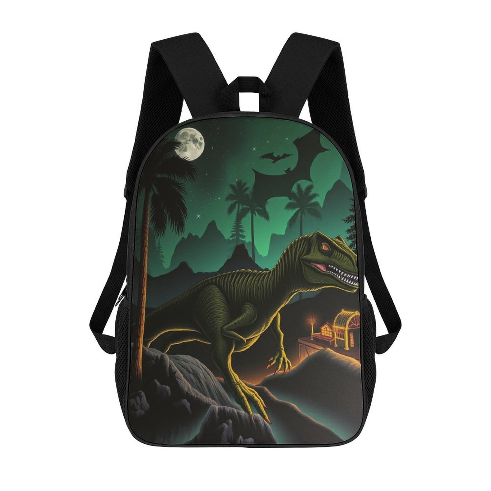 Night Raptor Landscape Backpacks For Teenagers Backpacks 17 Inch ...