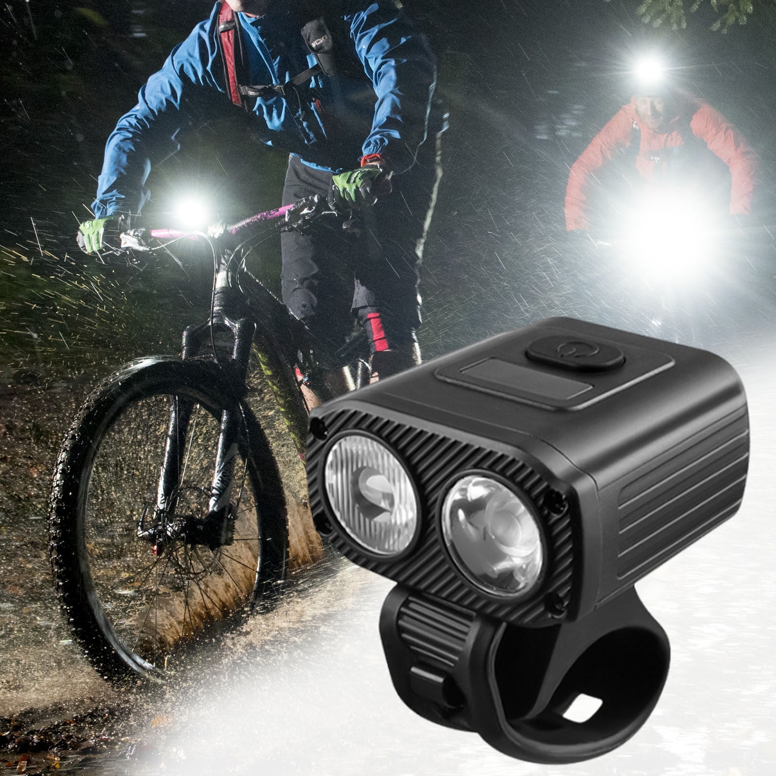 Night Riding Bike Lights, Headlights, Waterproof, Shockproof Design ...