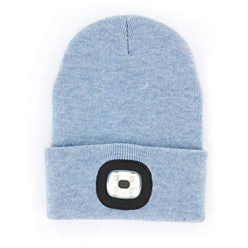 Night Scope Women's LED Rechargeable Beanie Cap (Blue) - Walmart.com