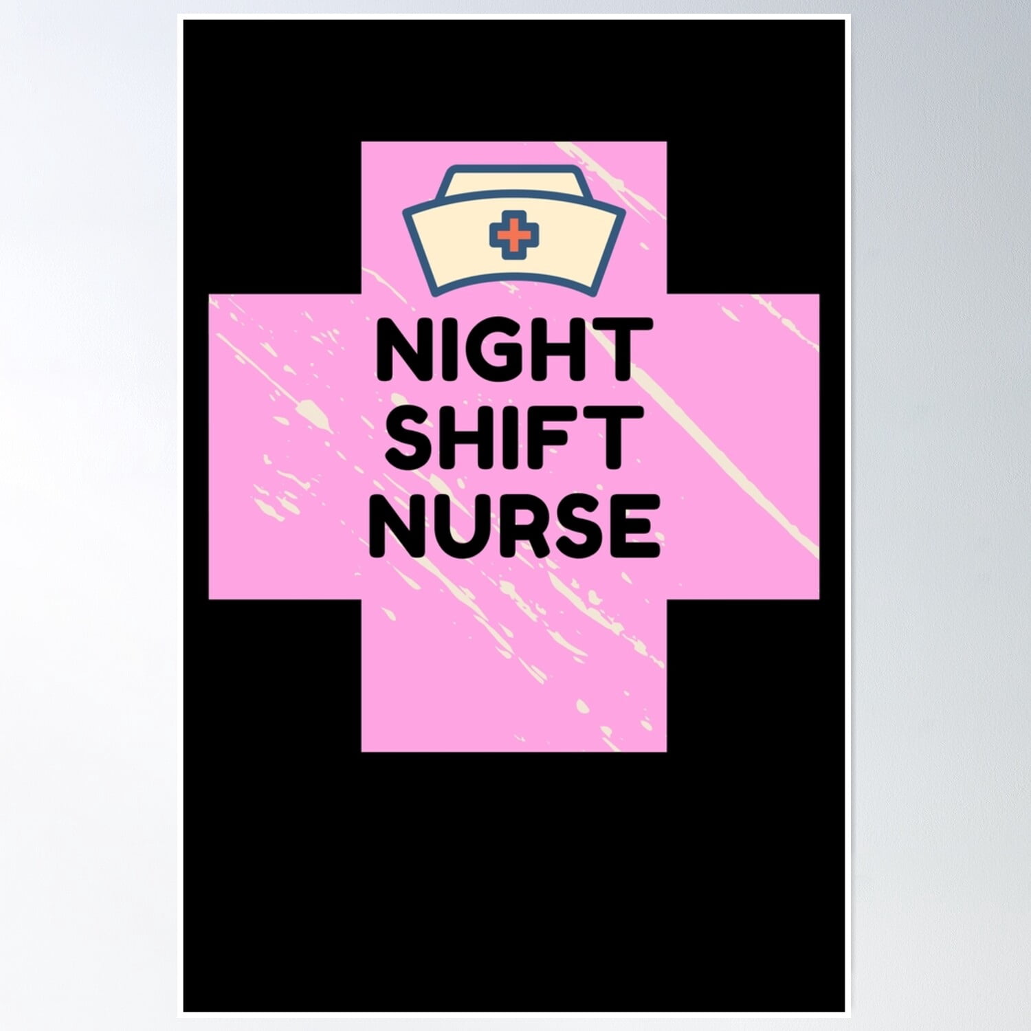 Night Shift Nurse Rules Poster Wall Art, Modern Wall Decor, 8x12 ...