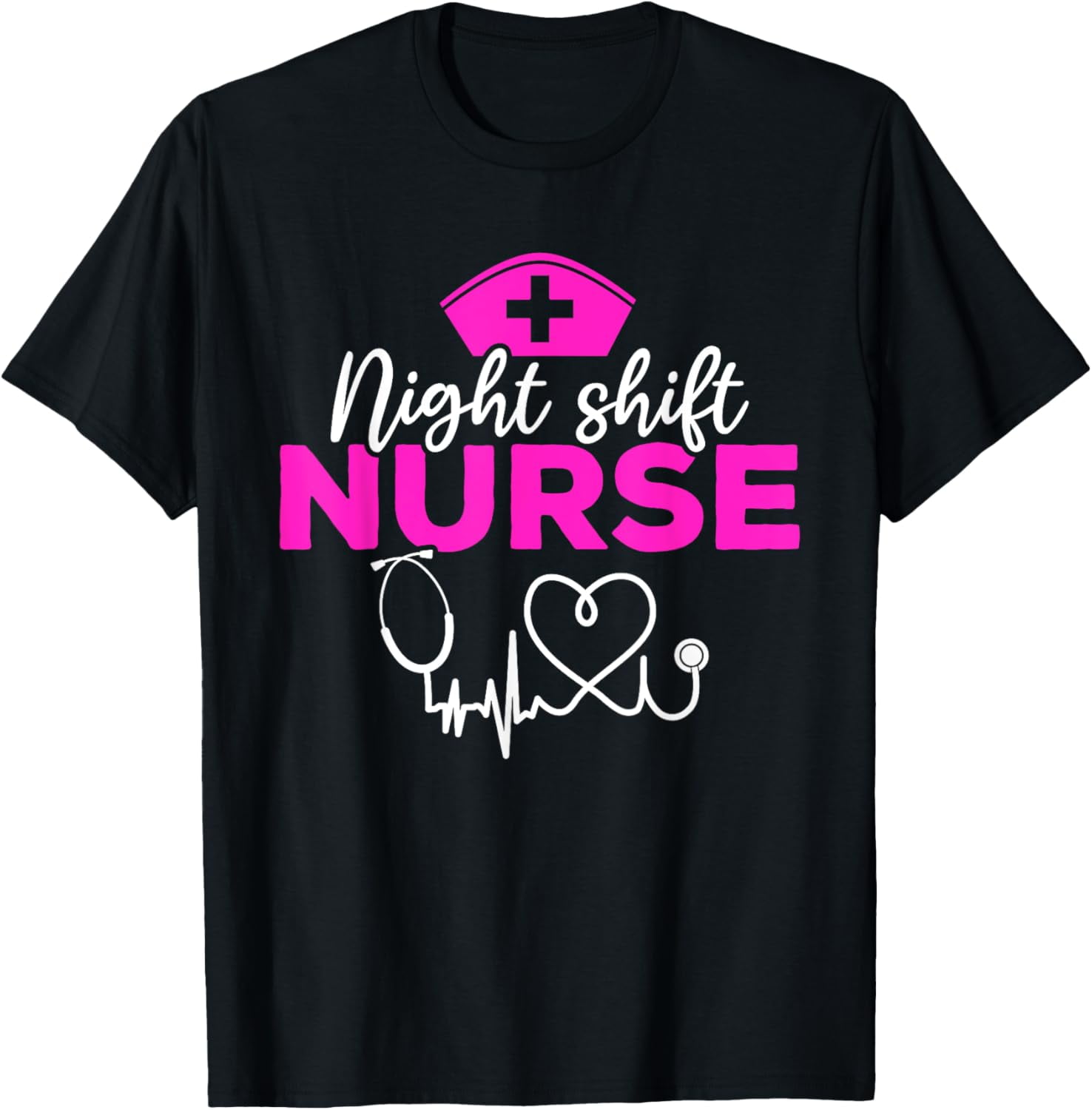 Night Shift NurseT-Shirt - Walmart.com