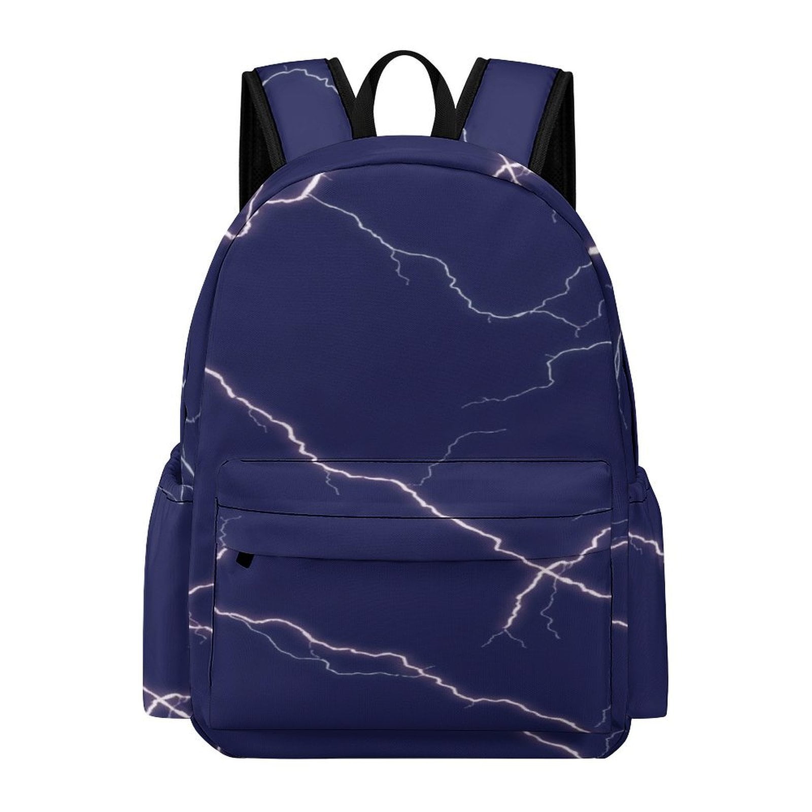 Night Sky Lightning Bolts Backpack Teenagers Student School Bags Laptop ...