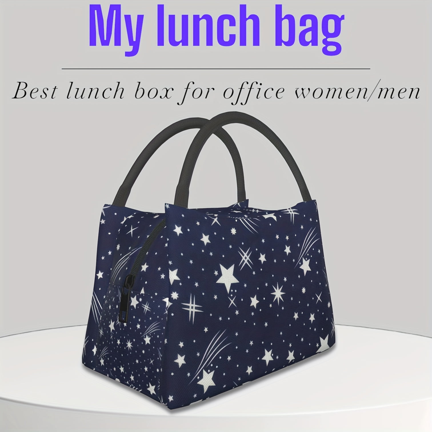 Night Sky Pattern, Portable Reusable Cold Storage Bag, Insulation Bag ...