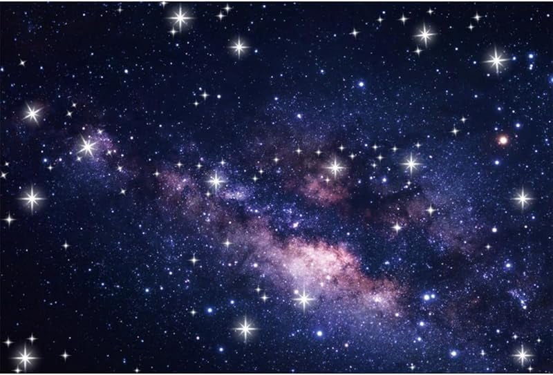 Night Sky Stars Backdrop Universe Space Starry Galaxy Twinkle Star ...