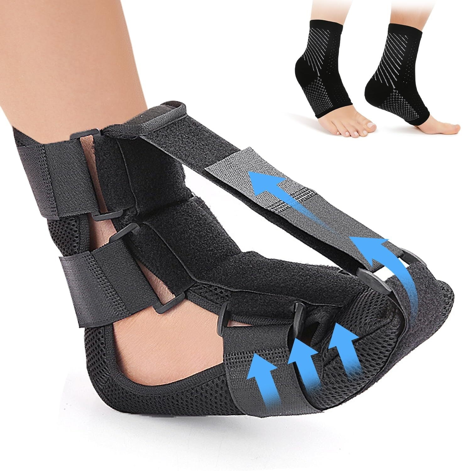 Night Splint for Plantar Fasciitis For Women Men, Achilles Tendonitis ...