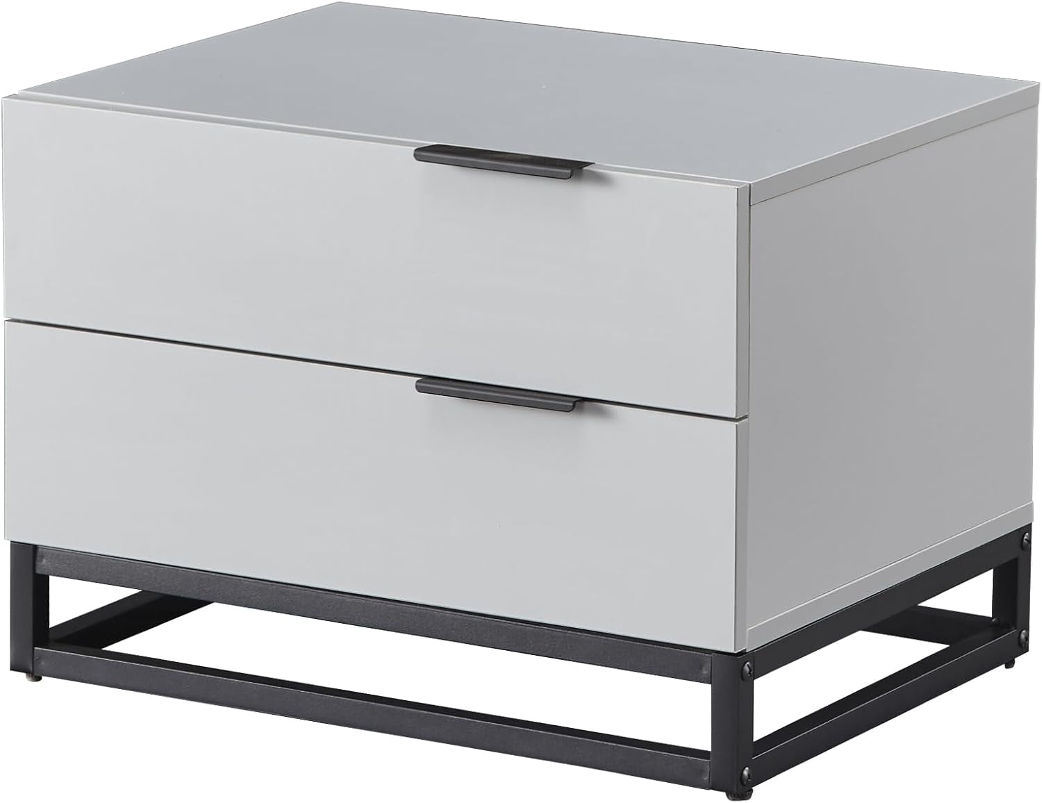 Night Stand with 2 Drawers Bedside Table with Closet Drawers Side ...