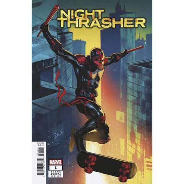 Night Thrasher #1 Davi Go Black History Month Var Marvel Prh Comic Book ...