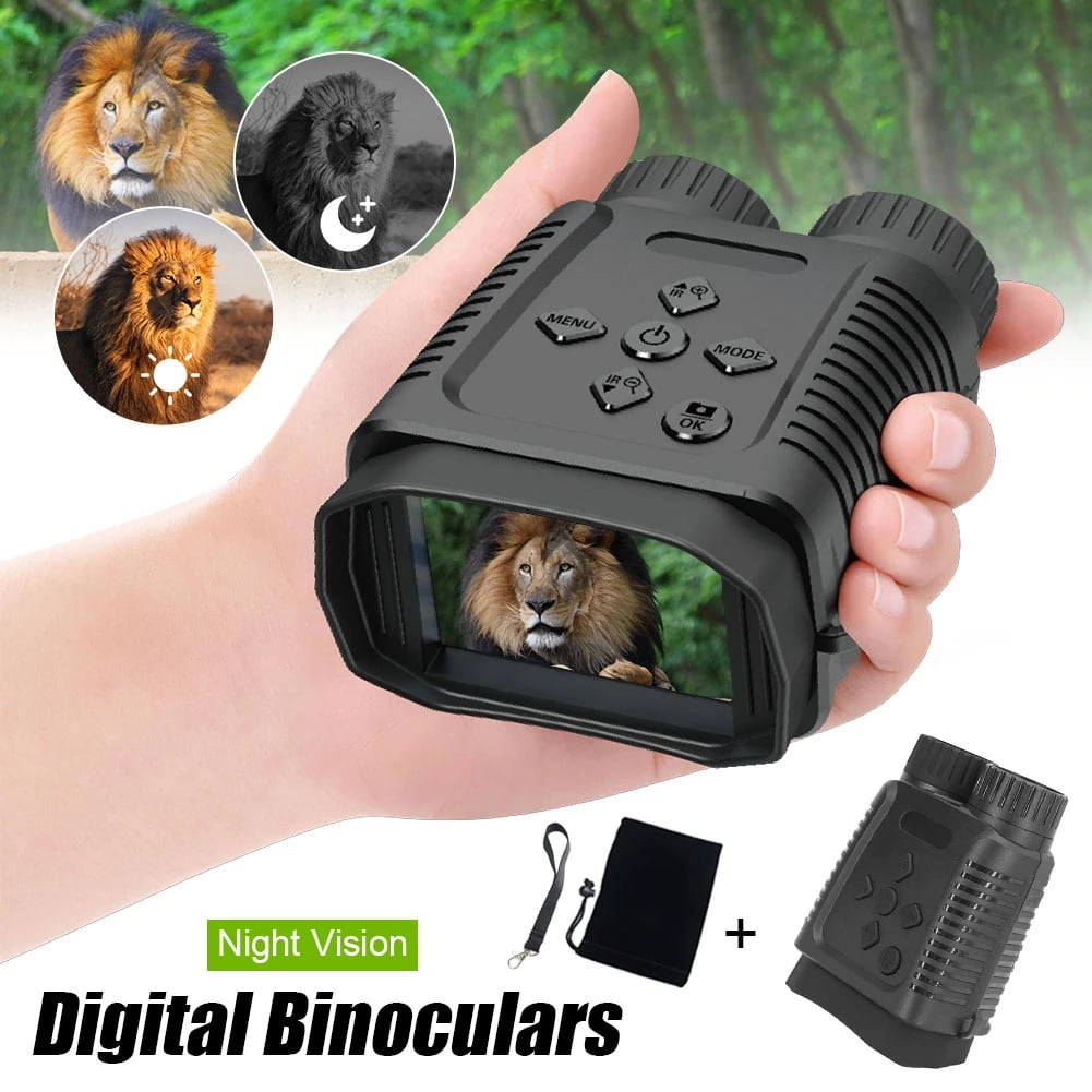 Night Vision Binoculars NV1182 HD Mini Night Vision Goggles With FHD ...