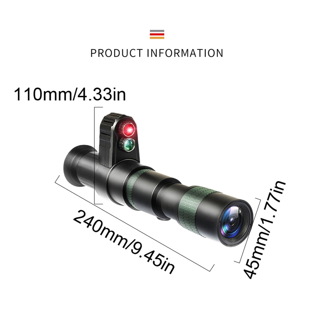Night-Vision Device,500m Distance 4x Cursor Infrared Day Use 500m ...