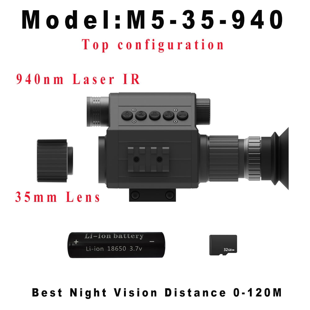 Night-Vision Device,Ir 4x Infrared Vision Vision With 4x Ideal 1080p ...