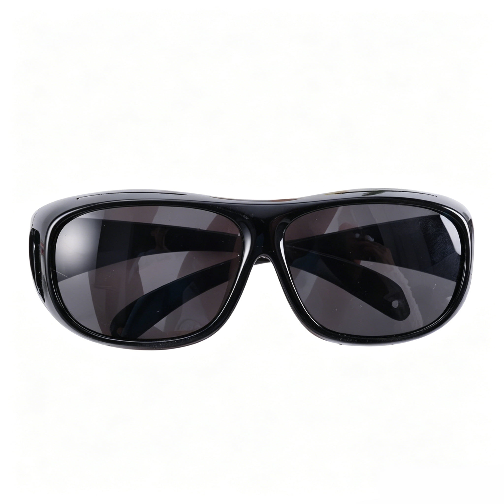 Night Vision Driving Glasses, HD Yellow Lens Wrap Around Anti-Glare ...