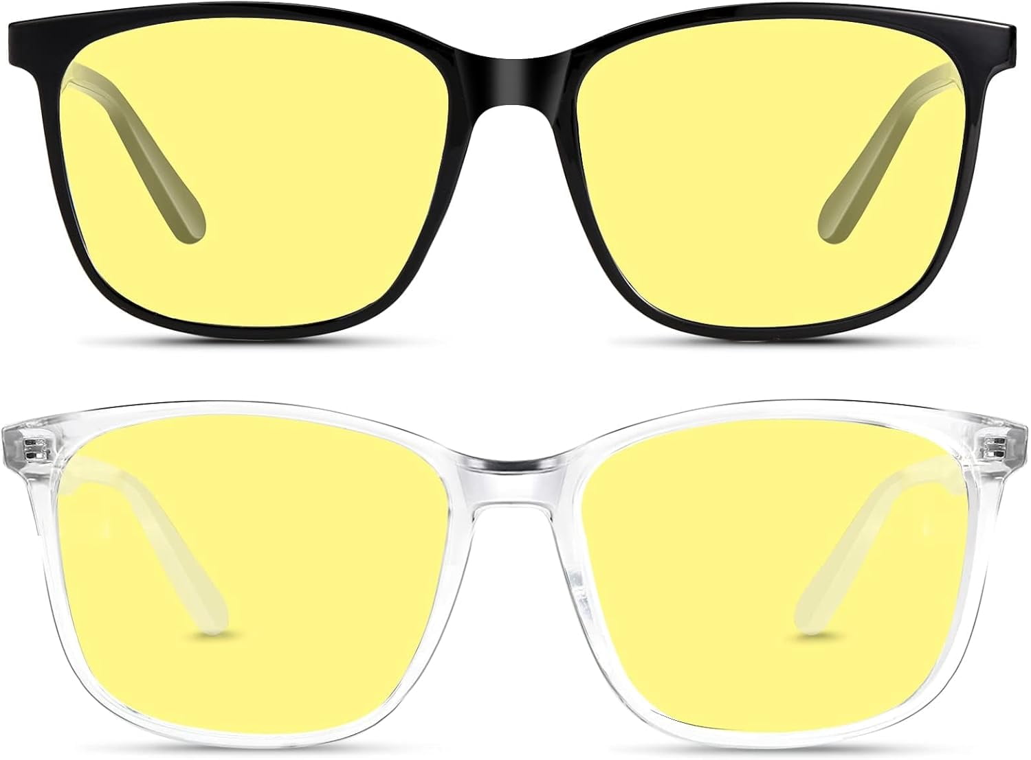 Night Vision Driving Glasses for Women & Men - Anti Glare Blue Light ...