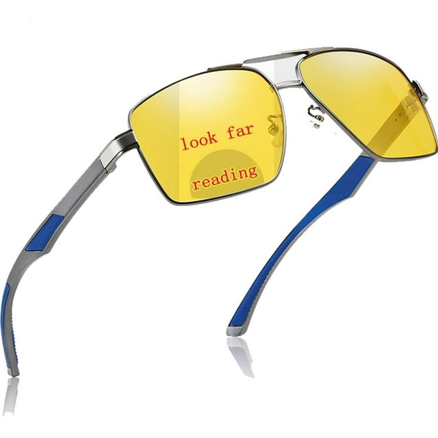 Night Vision Driving Reading Glasses for Men Women, Anti-glare Night ...