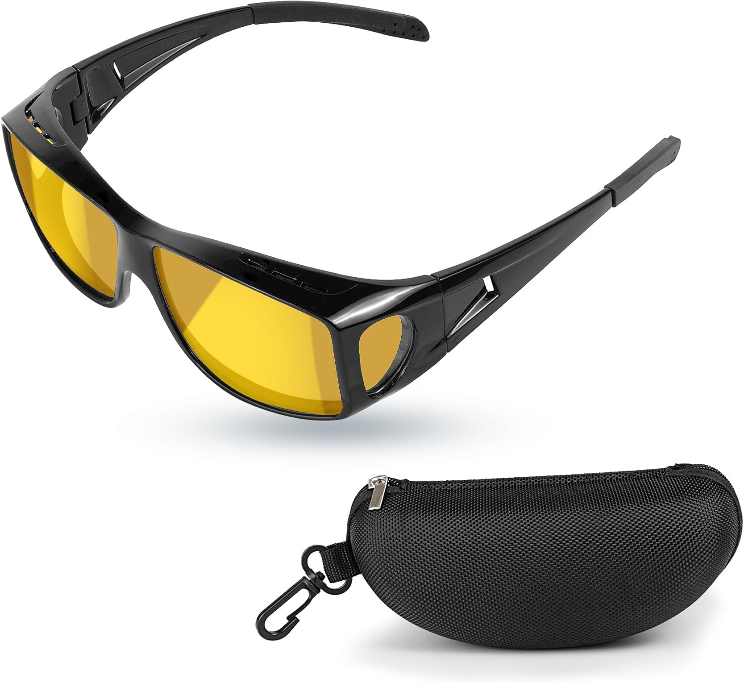 Night Vision Glasses,Night Driving Glasses - for Men Women,Anti Glare ...