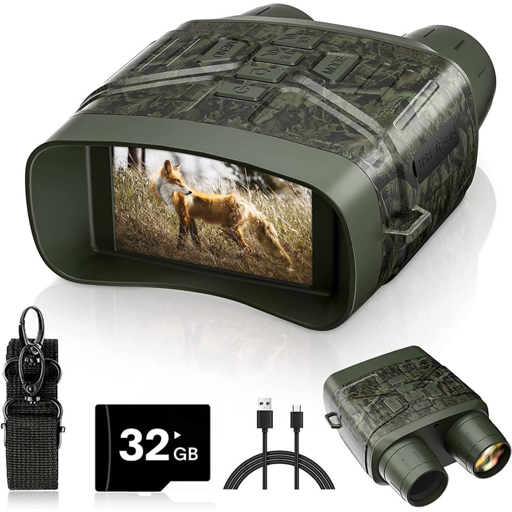 Night Vision Goggles, 4K Night Vision Binoculars, Built-in 4000mAh ...
