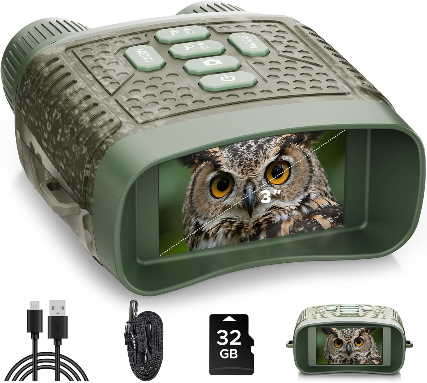 Night Vision Goggles, 4K Night Vision Binoculars - Gifts for Men Dad ...