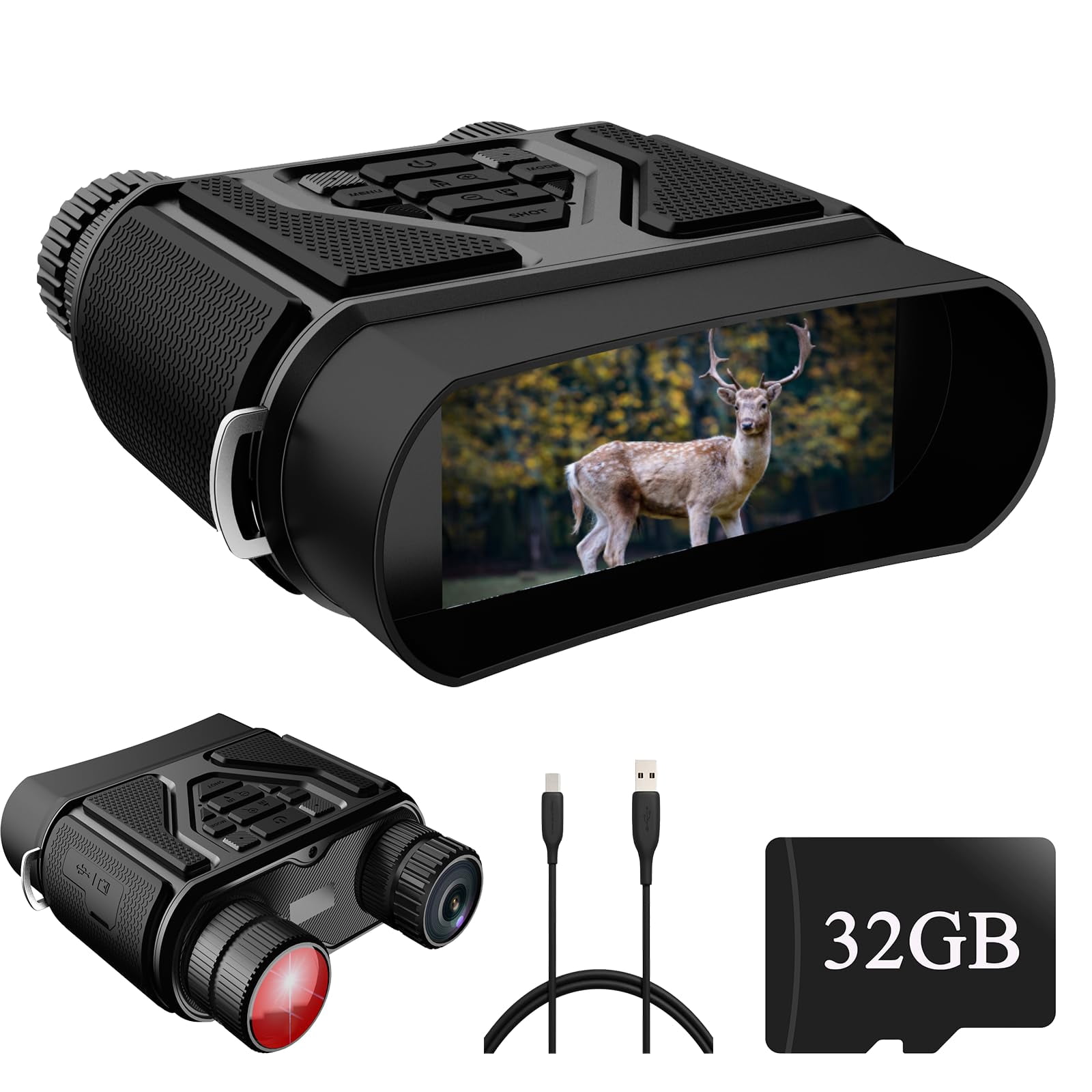 Night Vision Goggles Night Vision Binoculars for Total Darkness,Best ...