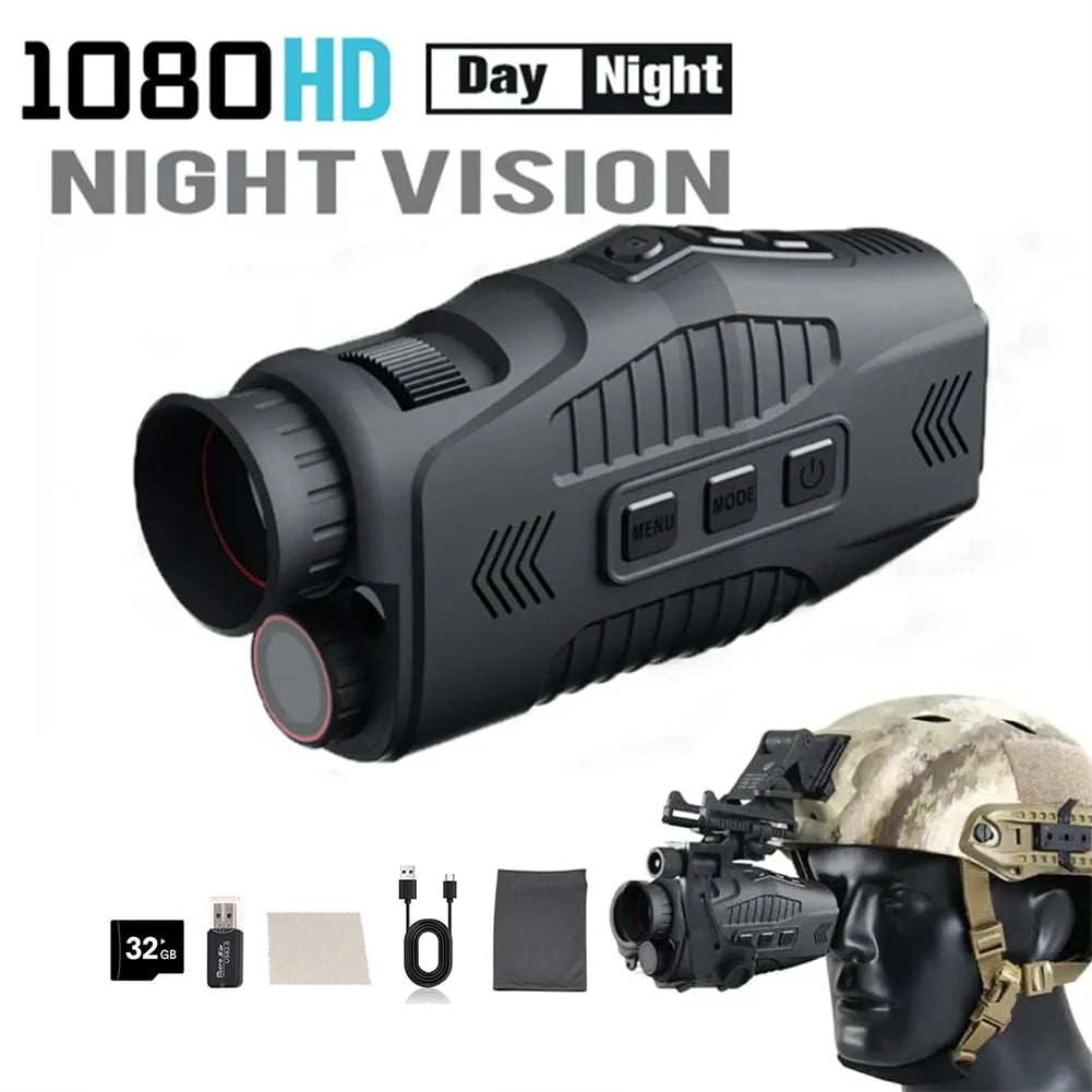 Night Vision Monocular With 5X Zoom, Digital Infrared Monoculars For ...