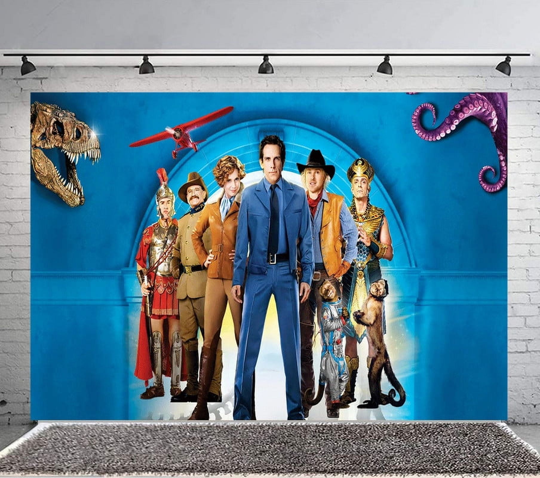 Night at the Museum Backdrop Banner Party Supplies Poster Movie Theme ...