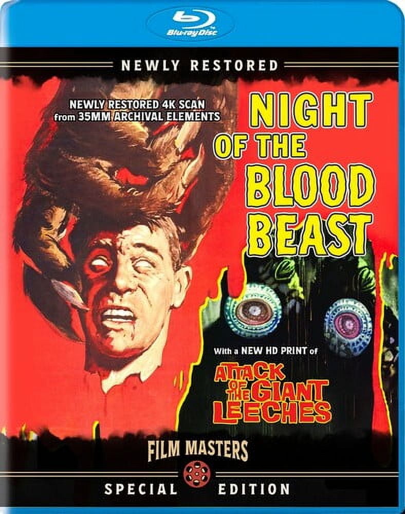 Night of the Blood Beast / Attack of the Giant Leeches (Blu-ray), Film ...