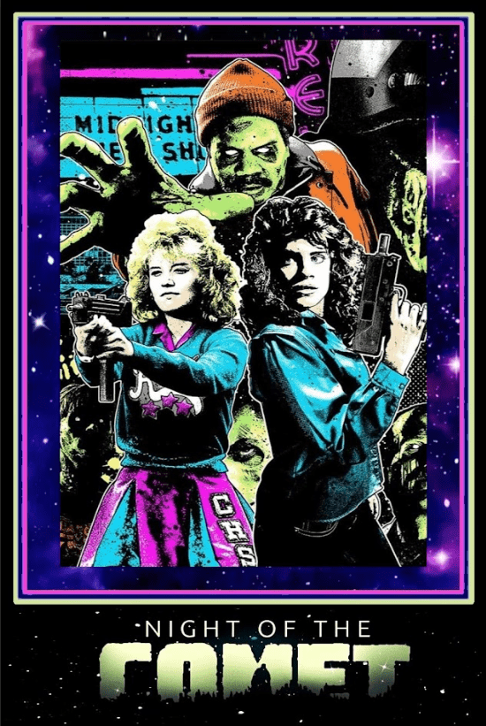 Night of the Comet 1984 Poster 24x36 - Sci-Fi Horror Comedy Cult Classic Film - Walmart.com
