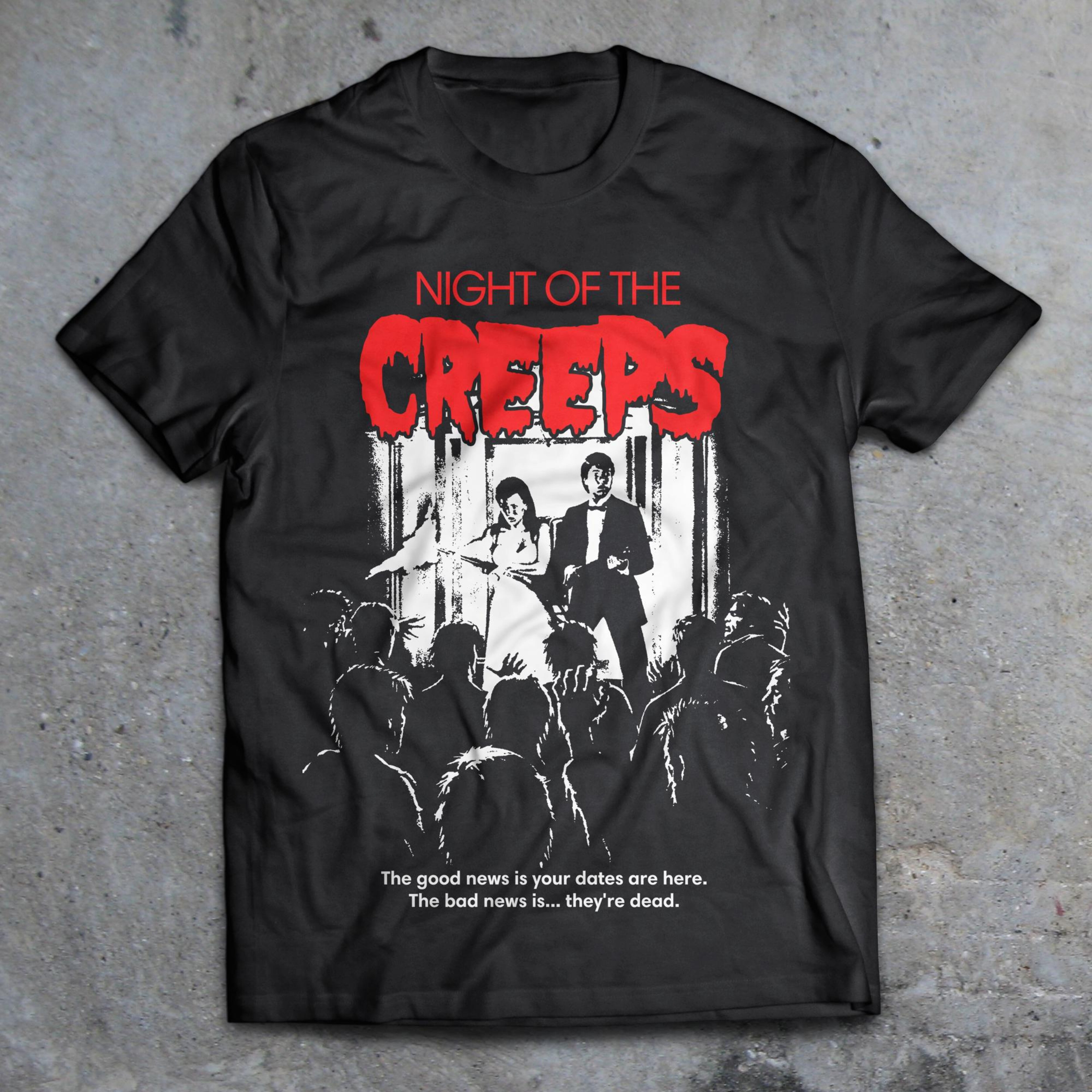 Night of the Creeps 1986 Cult Horror T-Shirt, 80s Horror Shirt, Monster ...