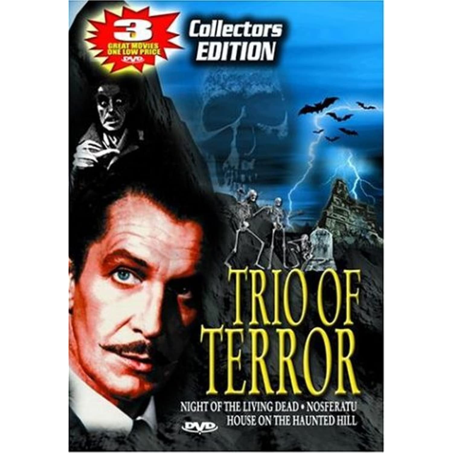 Night of the Living Dead/House on the Haunted Hill - Walmart.com