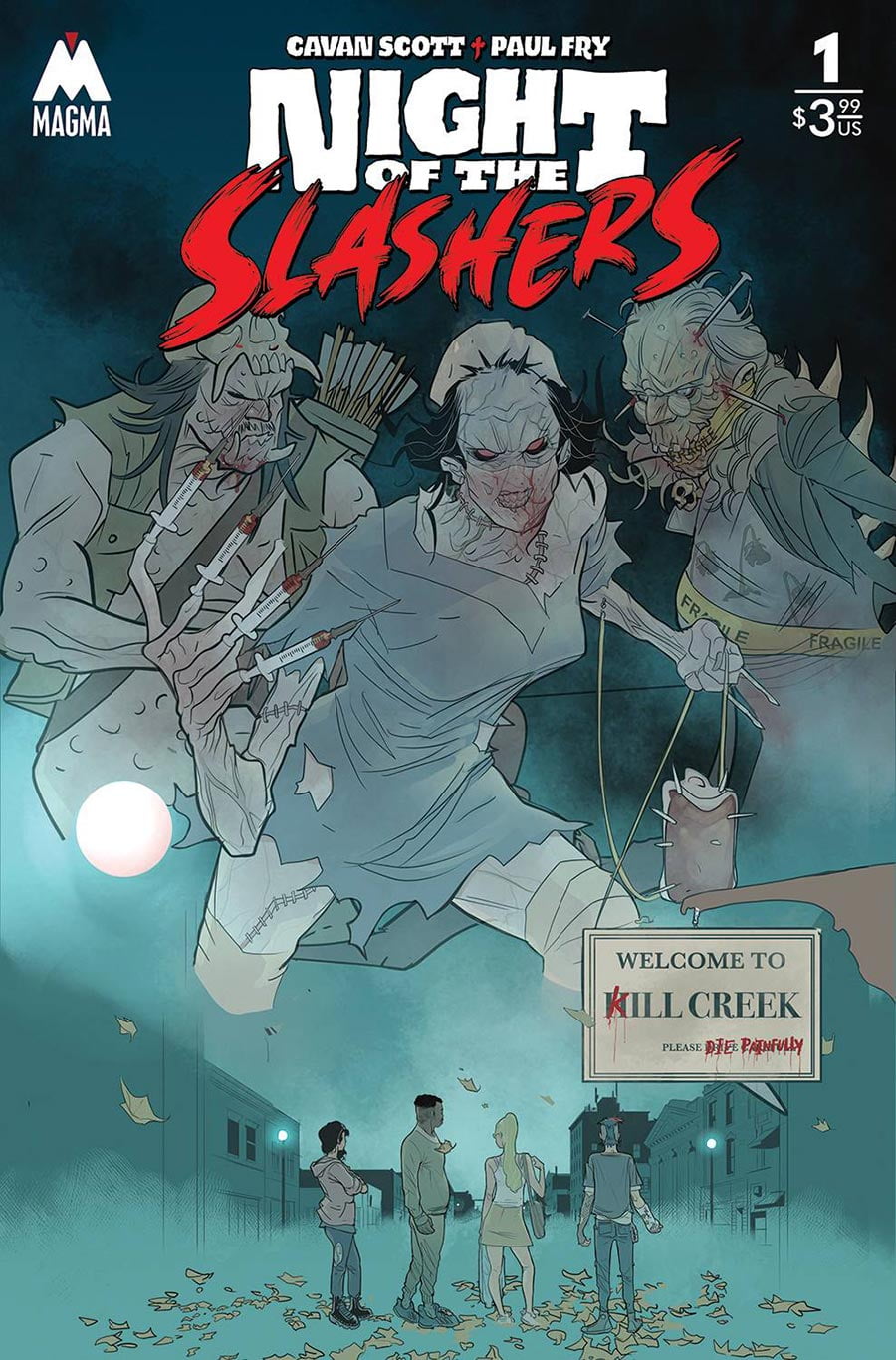 Night of the Slashers #1A VF ; Magma Comic Book - Walmart.com