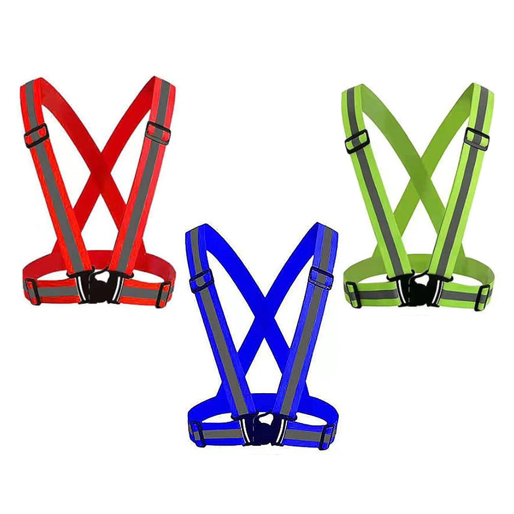 Night riding high-brightness reflective vest Velcro traffic safety ...