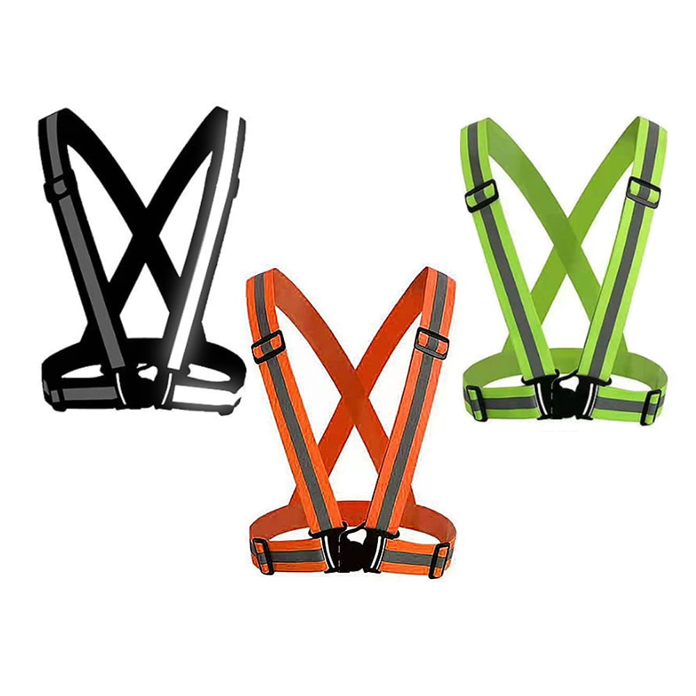 Night riding high-brightness reflective vest Velcro traffic safety ...