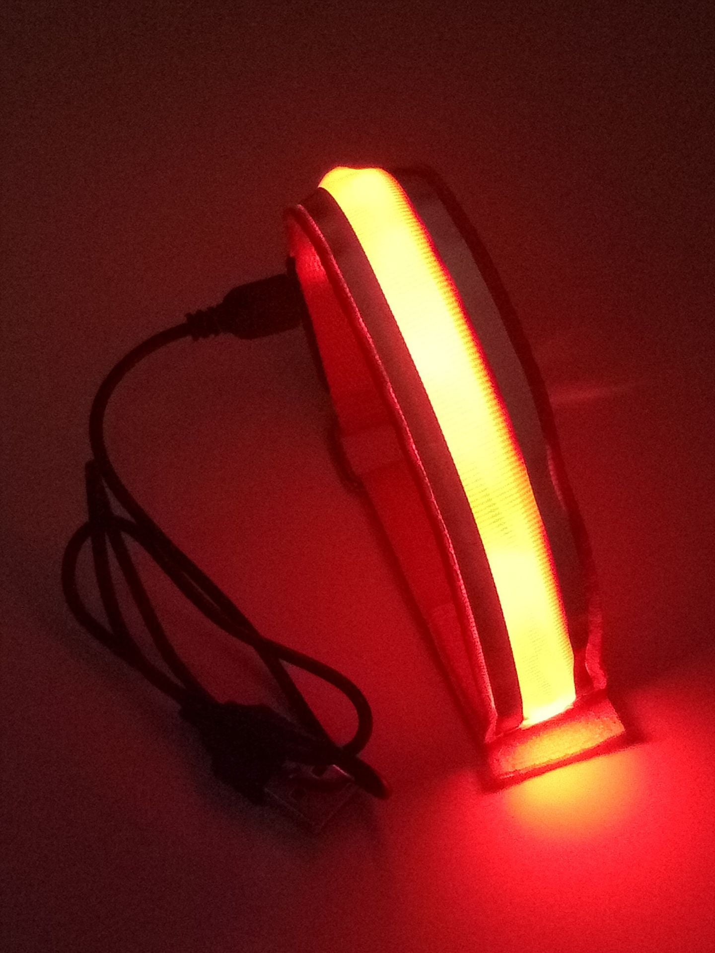 Night running fluorescent arm ring LED running light night running ...