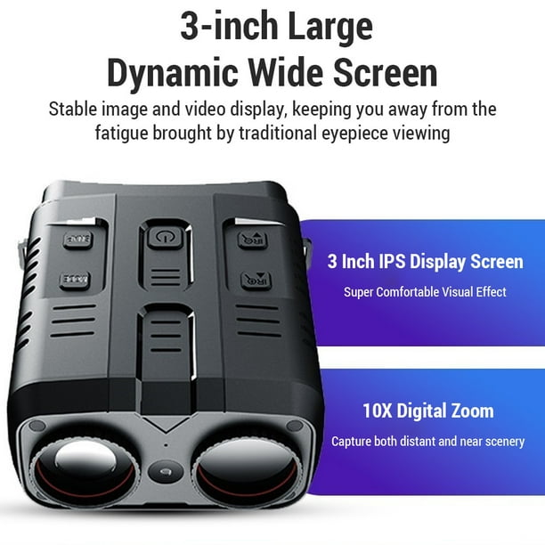 Night scope,3 Vision 10x 3 Wifi Inch Scope 4k Screen Wifi Infrared 10x Vision Infrared - 4k ...