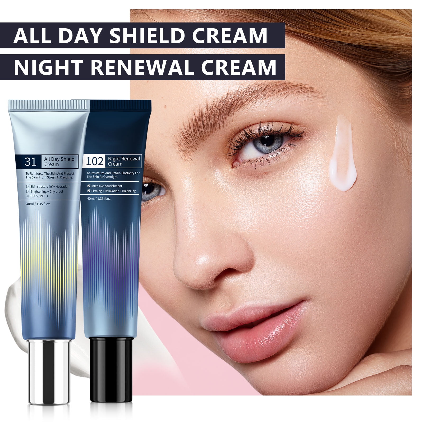 NightCream102 And Early Frost 31 Intensive Skin Care All Day Frost Skin ...