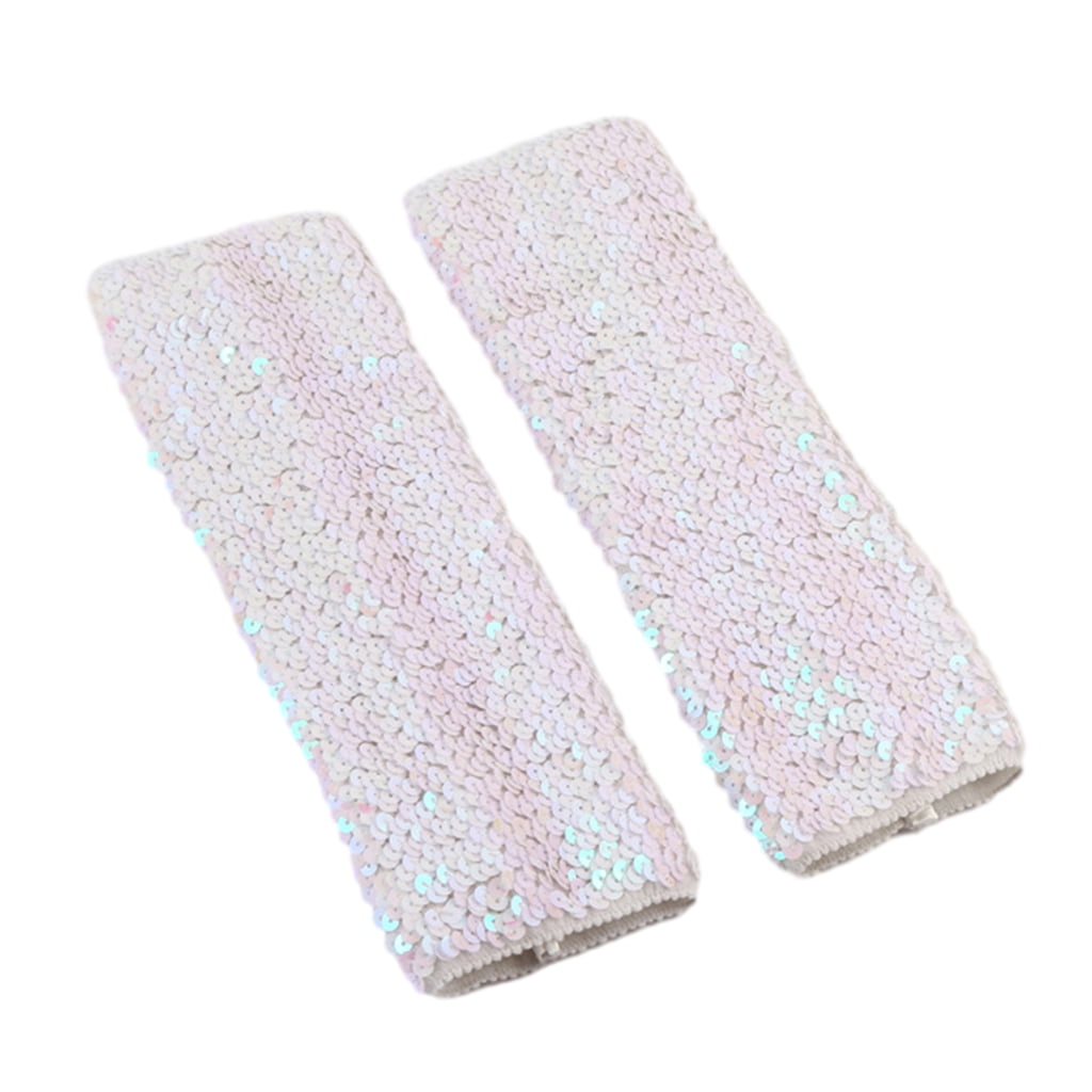 Nightclub Theme Sequins Design Gloves Elastic Bridal Etiquette Half ...