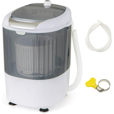 HOMCOM 2-In-1 Compact Washer and Spin Dryer, 1.38Cu.Ft Automatic, 8 ...