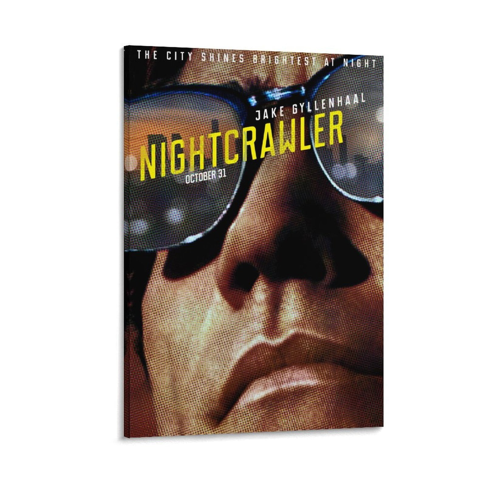 Nightcrawler Classic Movie Poster Posters Wall Art Painting Canvas Gift ...