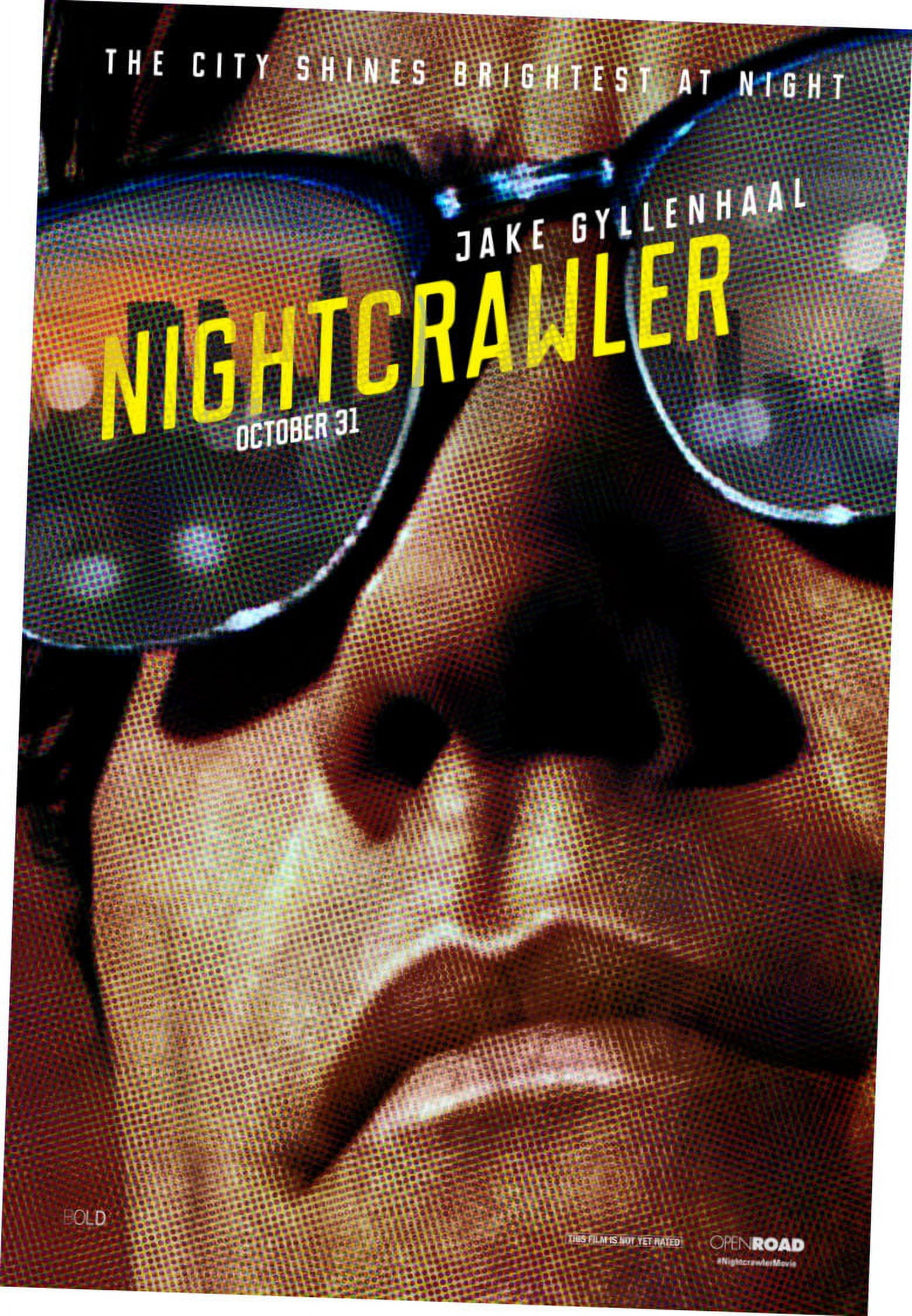 Nightcrawler Movie poster Metal Sign 8inx 12in Print on Metal 8x12 ...