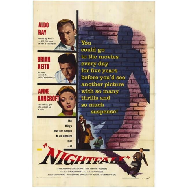 Nightfall Movie Poster - 27 x 40 in. - Walmart.com